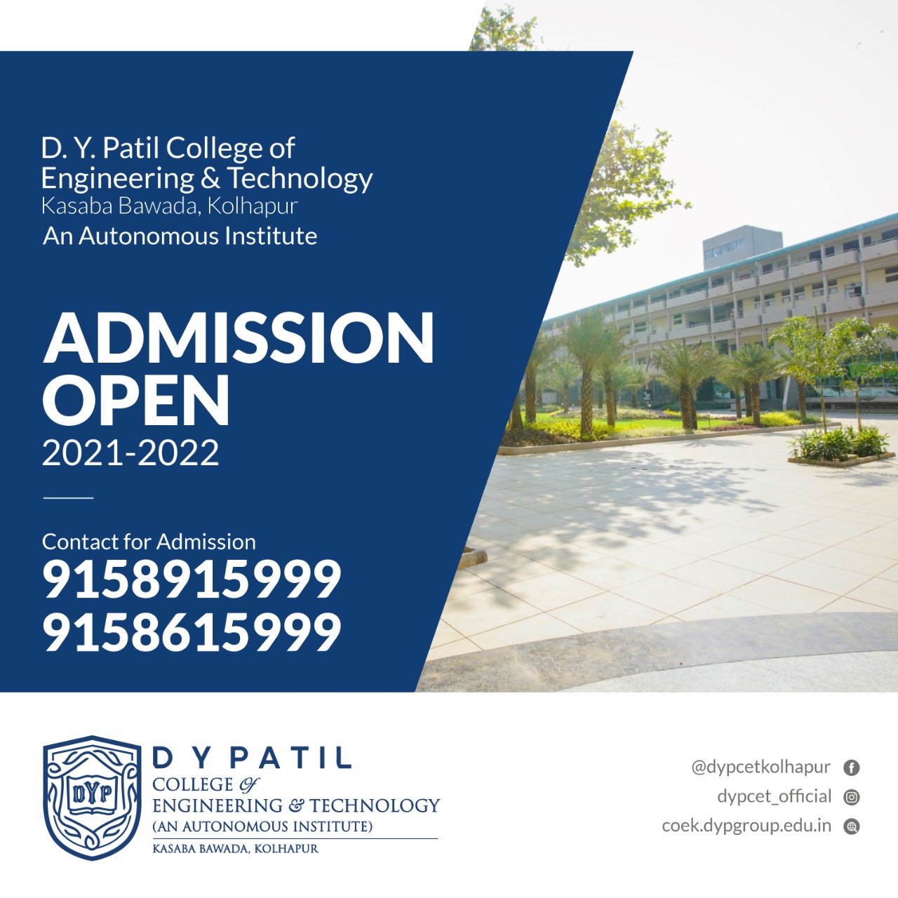 DYPCET | D.Y. Patil College of Engineering & Technology Kolhapur, Top ...